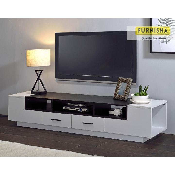 Modern Design TV Cabinet with 2 Drawers/TV Entertainment Unit/Set tup Box Stand /TV Trolley ...