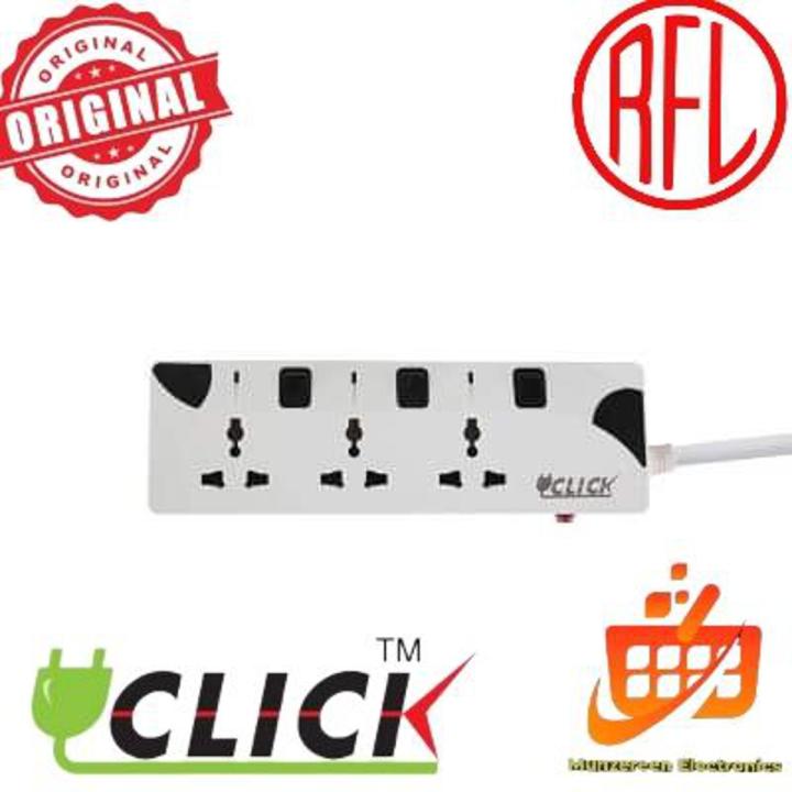 Click 2pin plug 3 point 3 yard cable Multiplug | Daraz.com.bd
