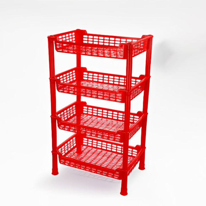 RFL 4 Step Beauty Rack Red 93011 | Daraz.com.bd