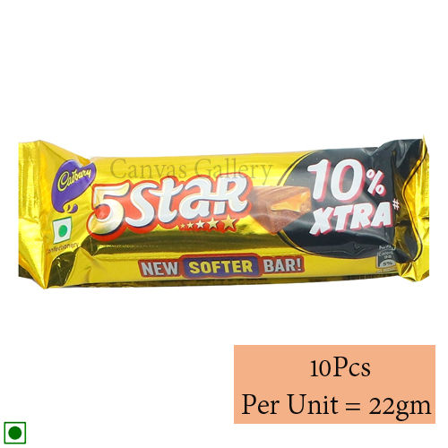 5 Star Chocolate Bar 22g*(10Pcs) | Daraz.com.bd
