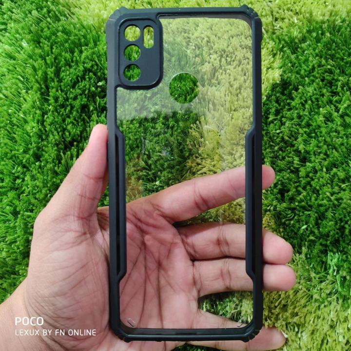 For Tecno Spark 6 Air Shockproof Bumper Cover Spark 6 Air Backpart ...