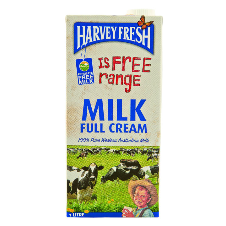Harvey Fresh UHT Full Cream Milk 1 Litre | Daraz.com.bd