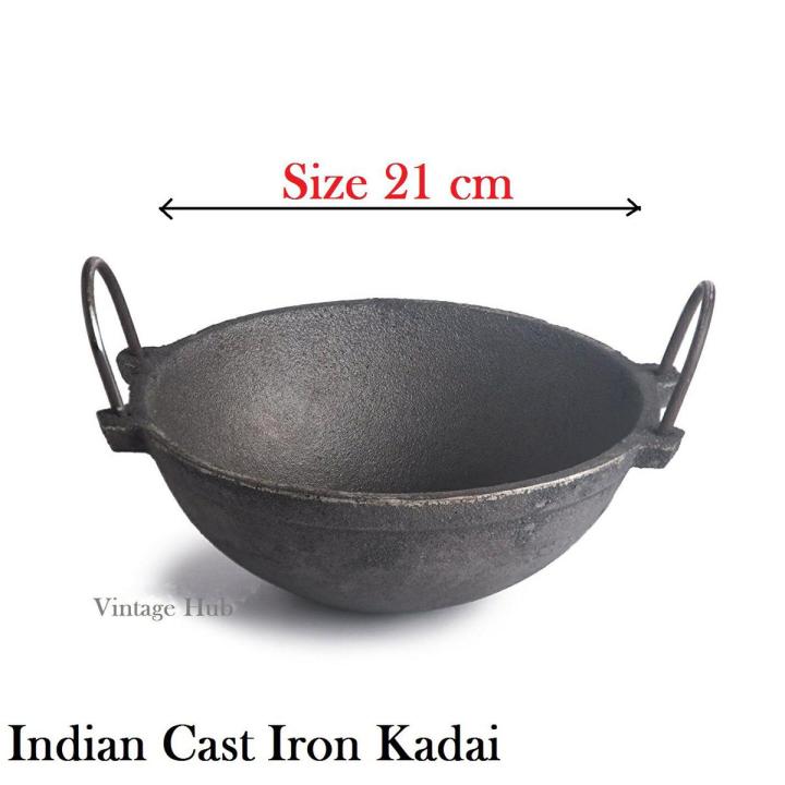 Cook Traditional Dishes With Indian Cast Iron Korai - Authentic Cooking ...