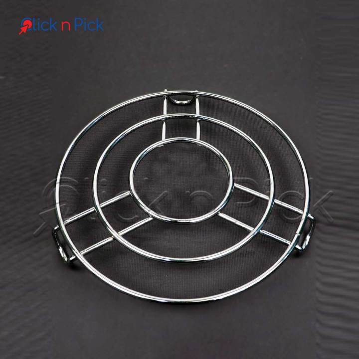 6 Pieces Stainless Steel Food Stand - Silver Normal Duty - Organize ...