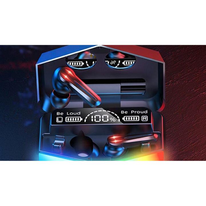 Tws M28 Led Lighting And Damix Play Games Earbuds With Heavy Sound ...