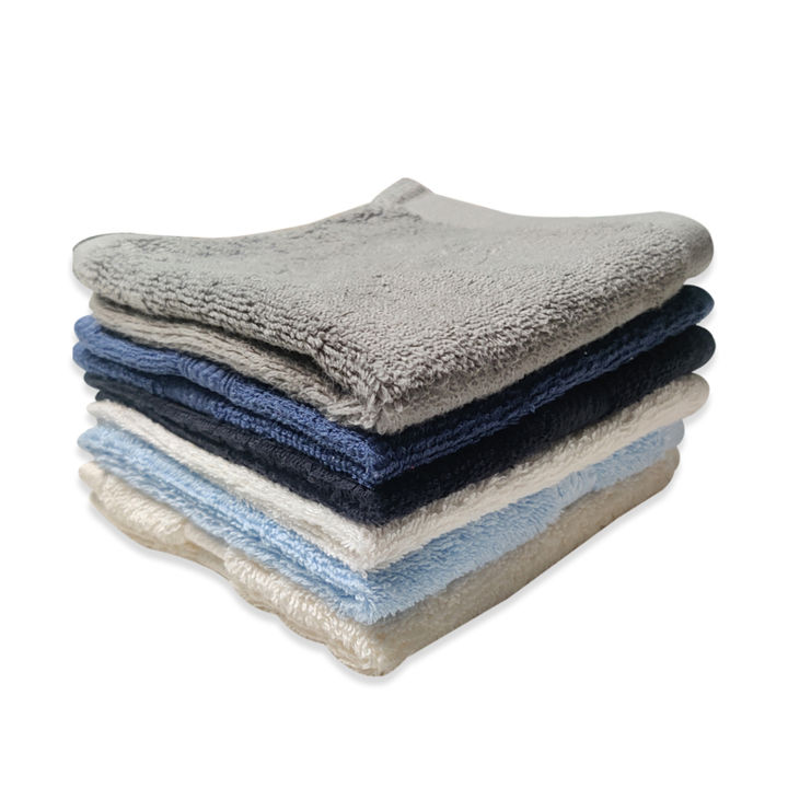 12 PCs Face Towel - Wash Towel - Rumal - Highly Absorbent, Soft ...
