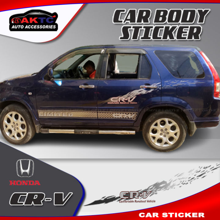 HONDA CRV body sticker car vinyl sticker car graphics decals car side ...