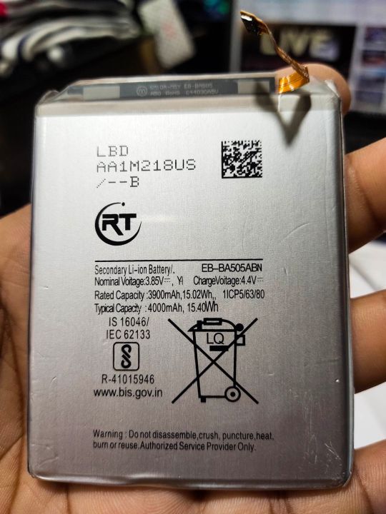 Mobile Battery Samsung A30 - White | Daraz.com.bd