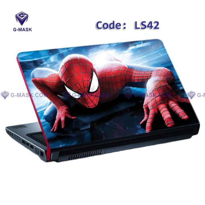 GMASK LS42 Spider Man Laptop Sticker Decorative Laptop Sticker Scratch ...