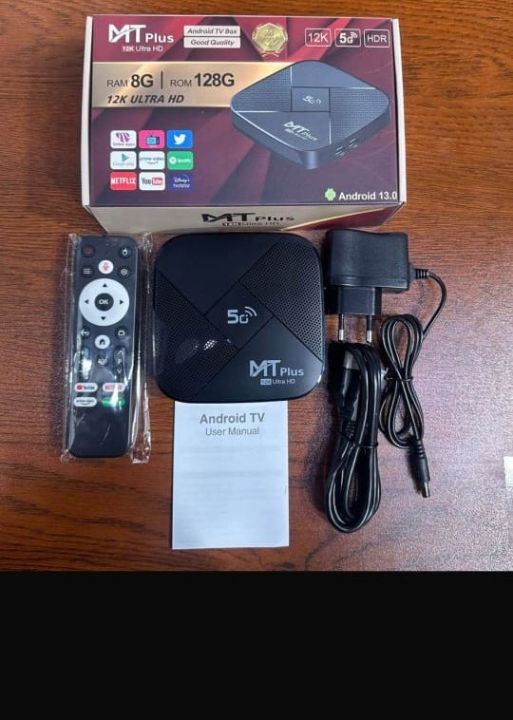 MT Plus 12K Android Set-Top Box 8GB RAM/ 128GB ROM - Break Trend - Easy ...