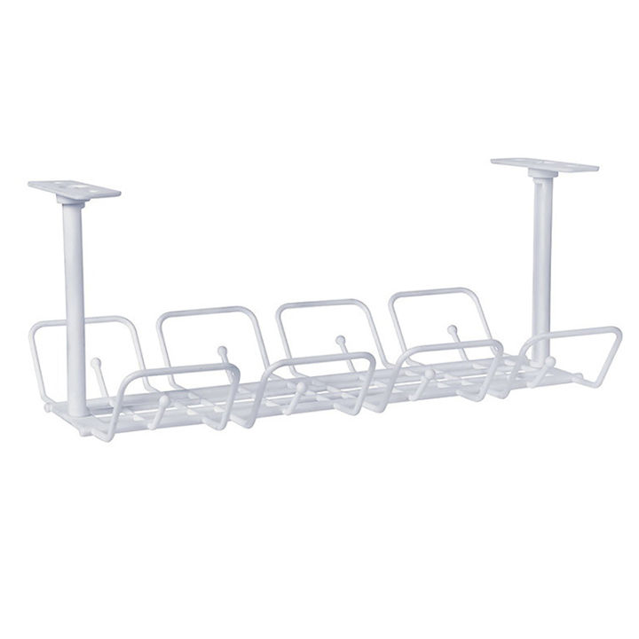 Under Desk Cable Management Tray Cord Organizer Wire Socket Hang Holder ...