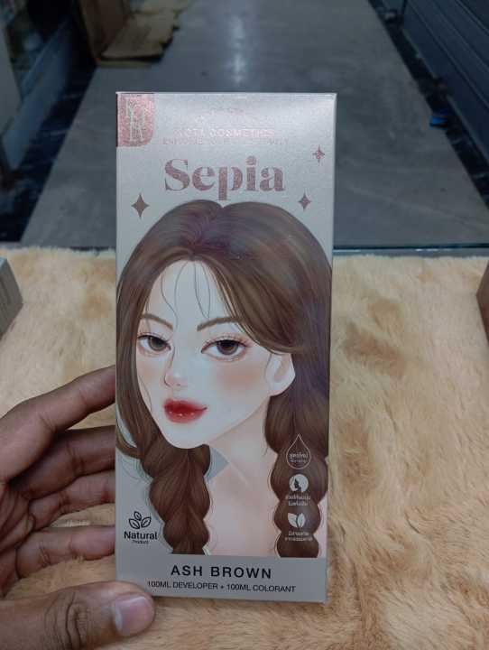 Sepia Kota Cosmetics Hair Color-100gm (Thailand) | Daraz.com.bd