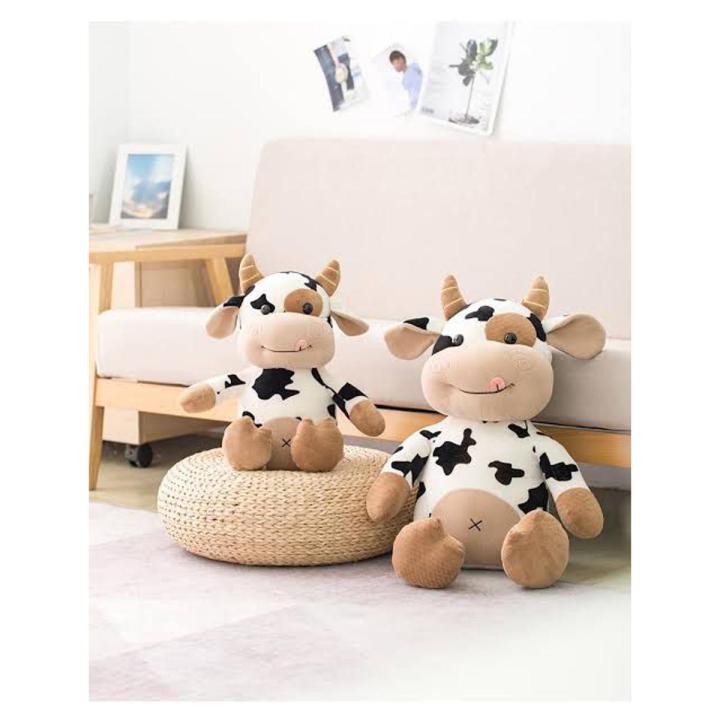 Cuye Animal cartoon cows stuffed plush toy kawaii care | Daraz.com.bd