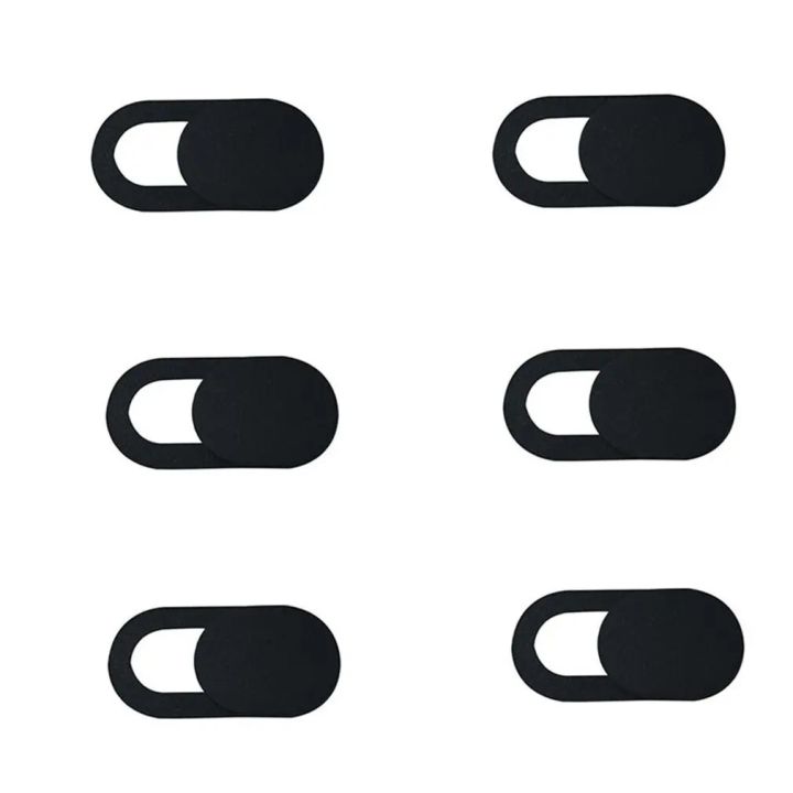 1/2/3/6 pics Webcam Cover Shutter Magnet Slider Plastic Camera Cover ...
