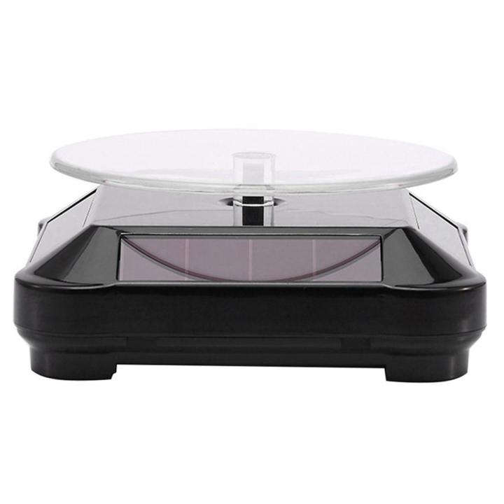 Solar Turntable Jewelry Electric Turntable Display Stand Mobile Phone ...