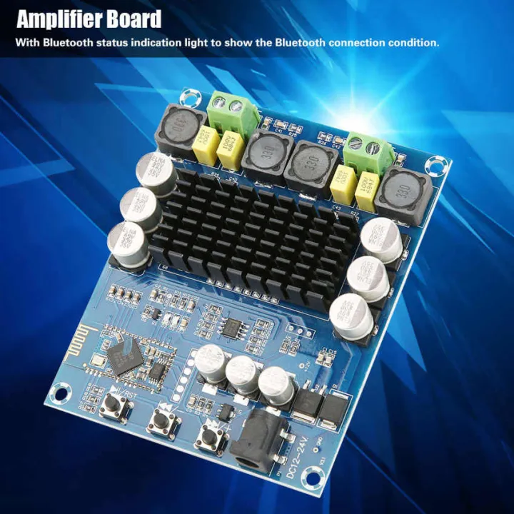 Amplifier Module TPA3116D2 120W+120W Dual Channel Bluetooth Digital ...