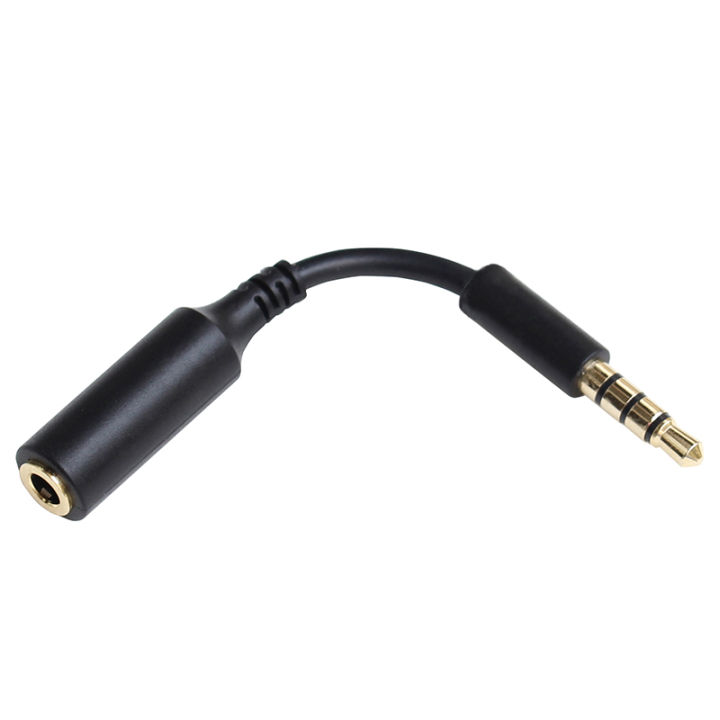 10cm 3.5mm Stero Male to Female M/F Plug Jack Headphone Audio Extension ...