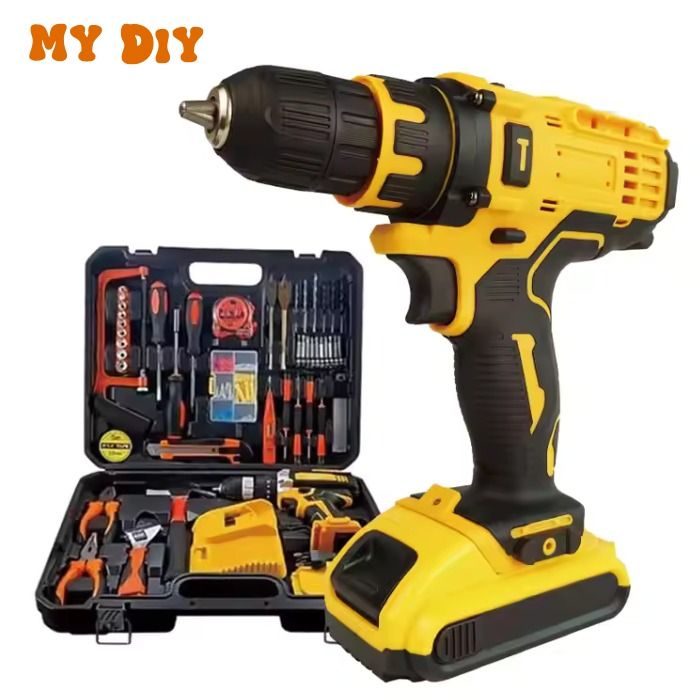HR Cordless 117Pcs Multifunctional household Tools Kit Craftsman ...