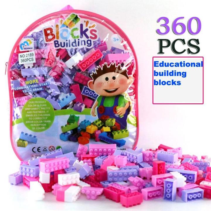 360 Pcs Building Blocks for Kids Educational Learning Toy Nice Gift for ...