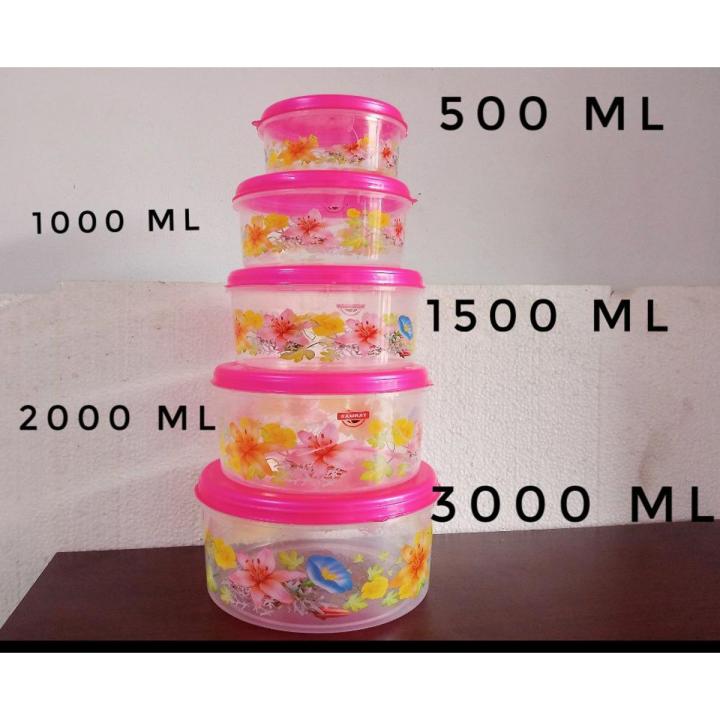 Lira 5 pcs plastic bati set | Daraz.com.bd