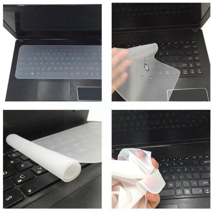 Universal 14/15" Transparent Clear Keyboard Cover Skin Sticker for ...