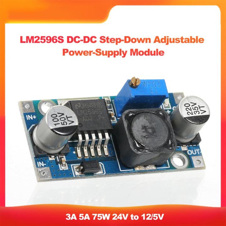 KOGEEK LM2596S DC-DC Step-Down Adjustable Power-Supply Module LM2596 Voltage Regulator 3A 5A 75W ...