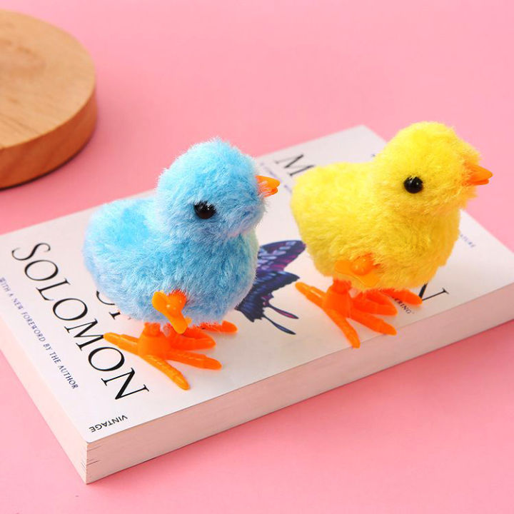 Clockwise Key Type Toy Chicken Toy 1Pieces/Baby Cute Cartoon Chick Wind ...