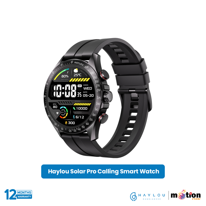 Haylou Solar Pro Calling Smart Watch | Daraz.com.bd