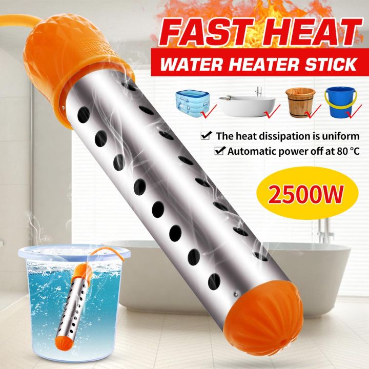 2500W/3000W(220V) Fast Heat Water Heater Stick Portable Quick Heating ...