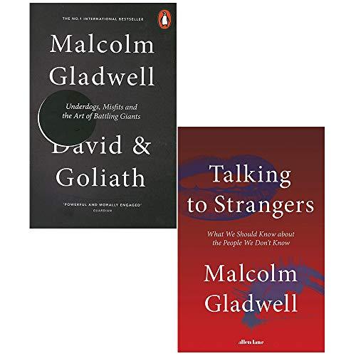 Malcolm Gladwell 2 Books Collection Set ( David and Goliath & Talking ...