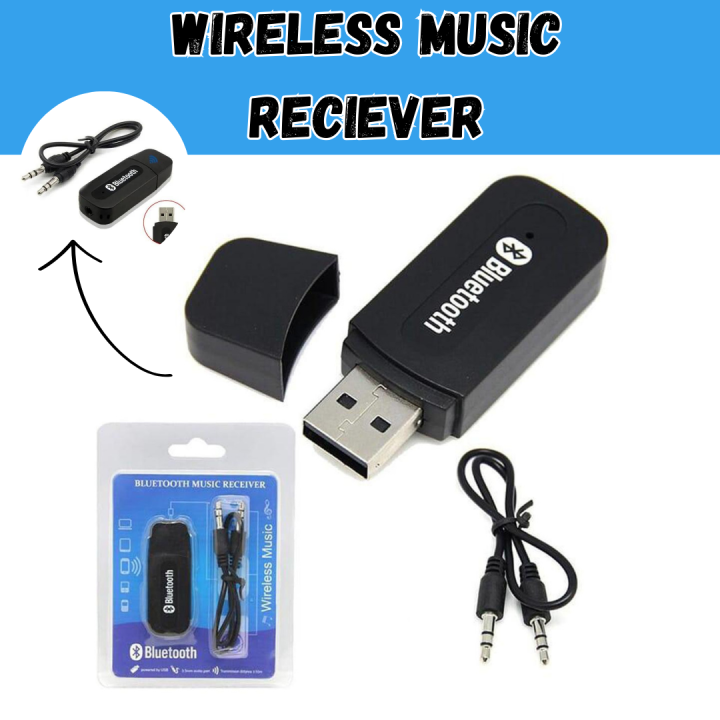 Wireless Music Receiver Wireless Music Car Bluetooth Receiver Car ...