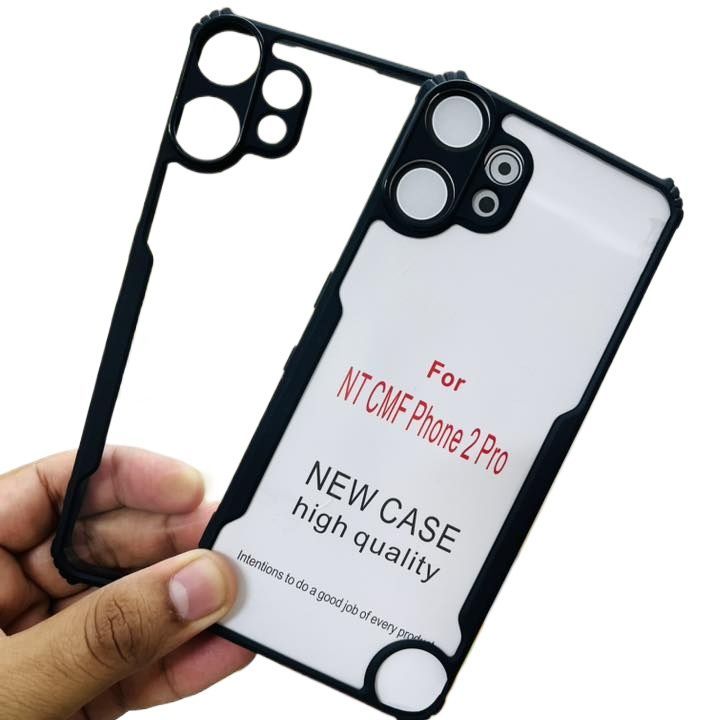 TheGiftKart ShockProof Crystal Clear Back Cover Case for CMF By Nothing ...
