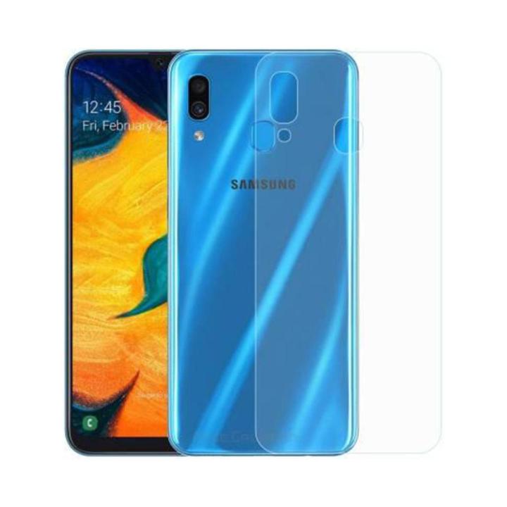 Back Poly Sticker for Samsung Galaxy A50 Ultra Thin Transparent Gel ...