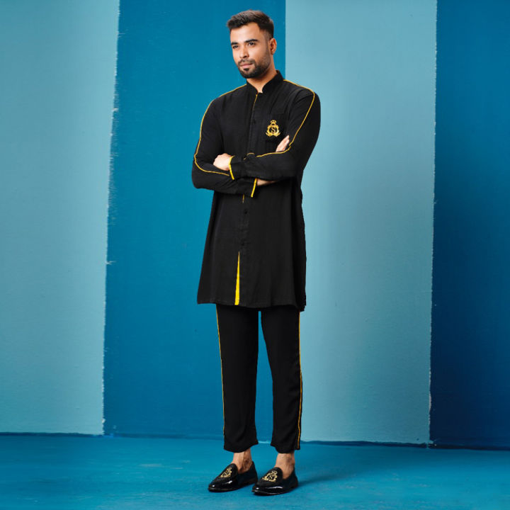 Sultan Kabli - Black/Yellow | Daraz.com.bd