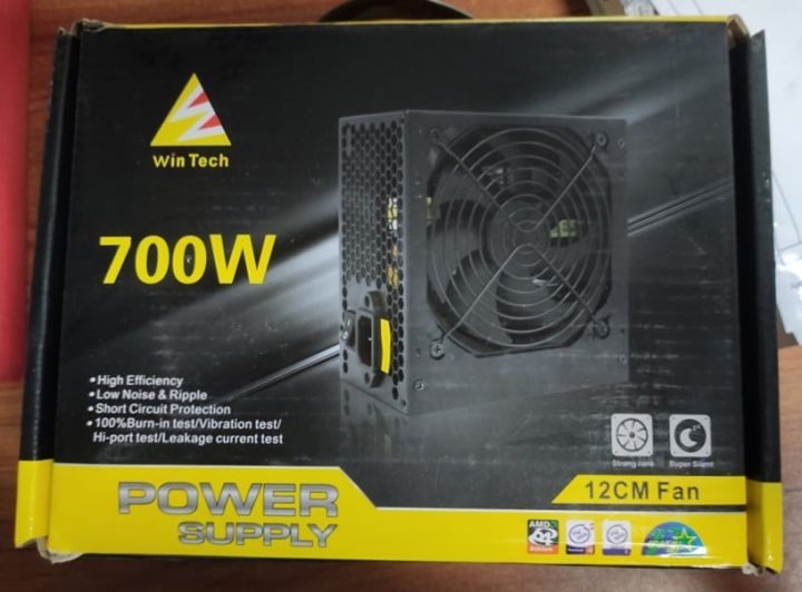 Desktop power supply Wintech 700 | Daraz.com.bd