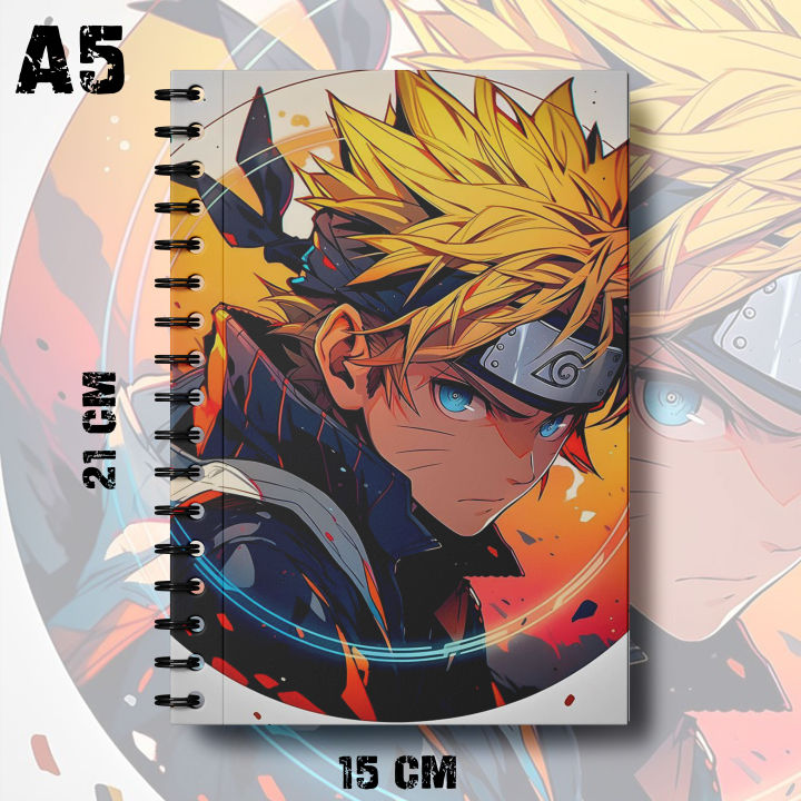 Notebook Naruto Animation Minato Gaara Writing Pad K156 K160 A5 | Daraz ...