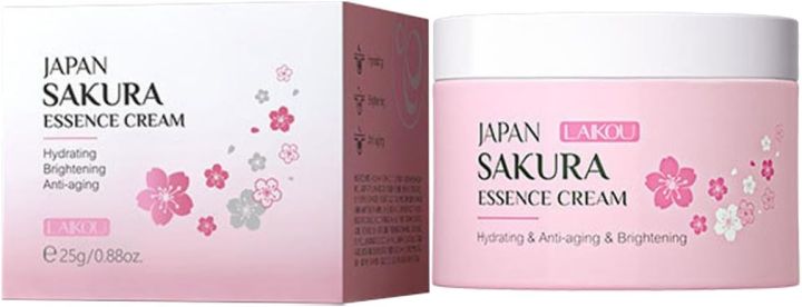 Sakura Essence Cream, Face Sakura Cream, Hydrating, Anti-aging ...