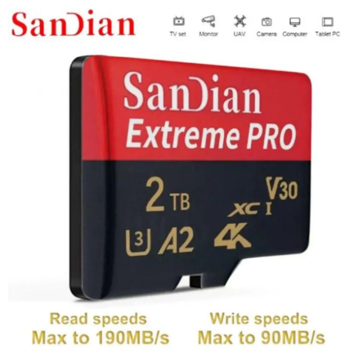 2TB Mini SD Card 128GB Memory Card 256GB 512GB 1TB TF Card For Phone ...