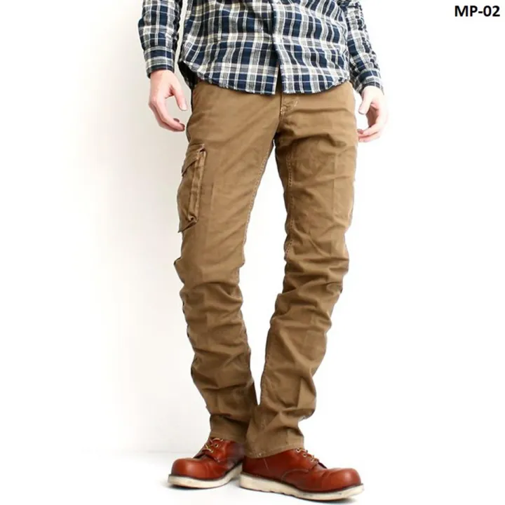 Olive color Twill Fabrics 6 pocket Mobile pant. | Daraz.com.bd