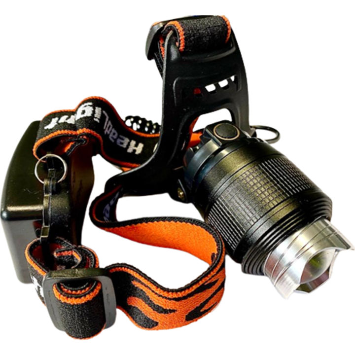 Rechargable LED Head Lamp Flash Light Torch - Black | Daraz.com.bd