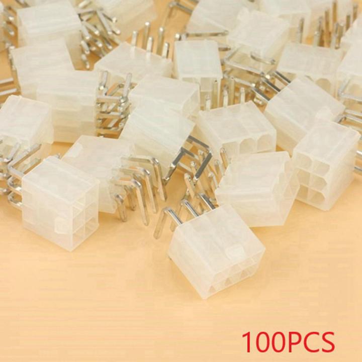 200Pcs 4.2MM 6 Pin Header Male Pin for Graphics Card GPU PCI-E PCIe ...