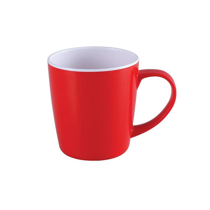 RFL Two Color Paris Mug 450 ML White & Red 917179 | Daraz.com.bd