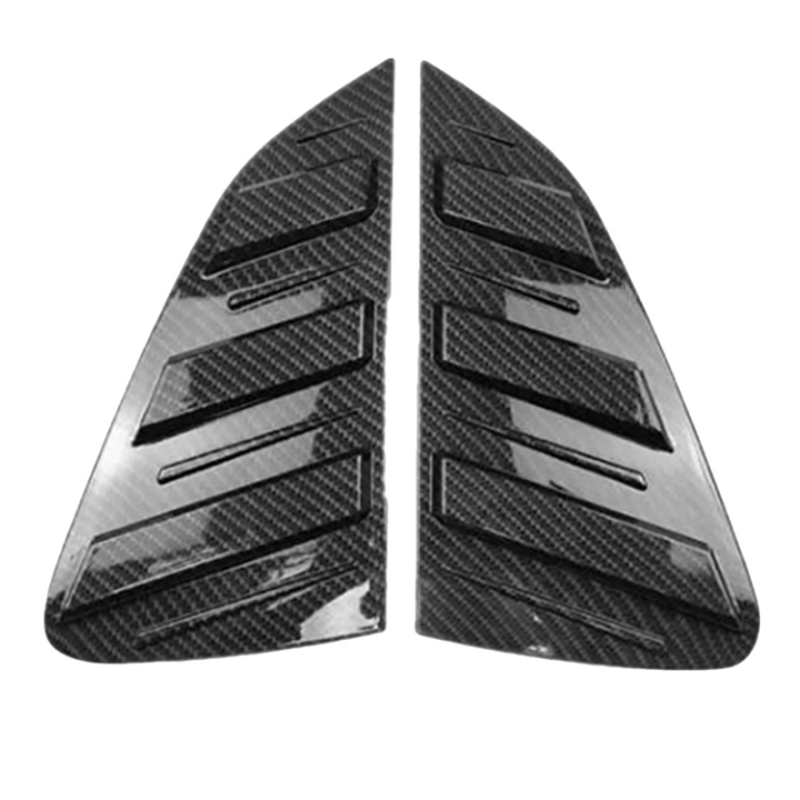 Rear Triangle Window Decoration Sticker Rear Side Glass Shutter Car ...