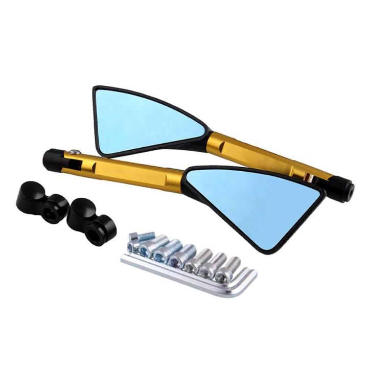 CNC Univesal Looking glass for Motorcycle. Rearview Side Triple ...