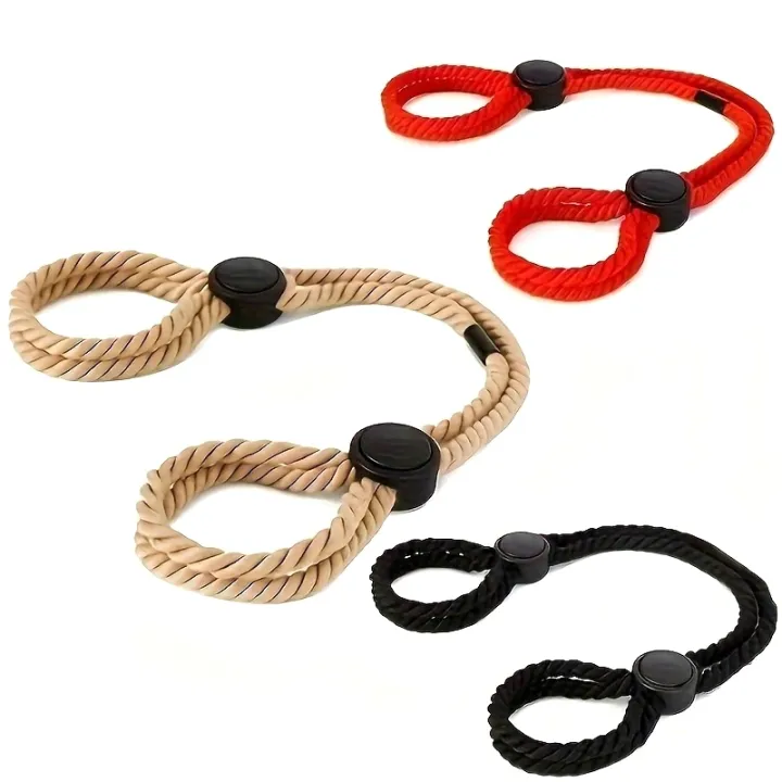 Cotton Rope Handcuffs And Leg Cuffs Multi-functional Self-binding ...