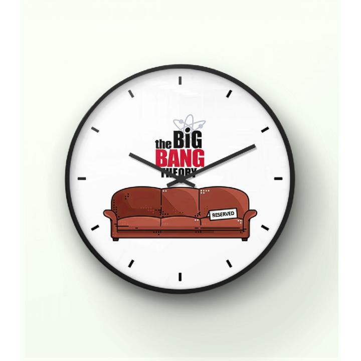 Paperboat The Big Bang Theory white Wall Clock 10 Inch | Daraz.com.bd