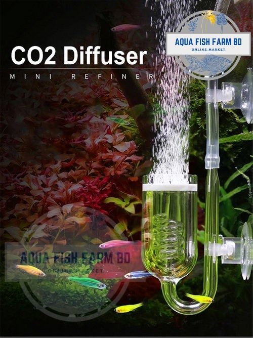 3 Spiro Tube Glass Co2 Diffuser | Daraz.com.bd