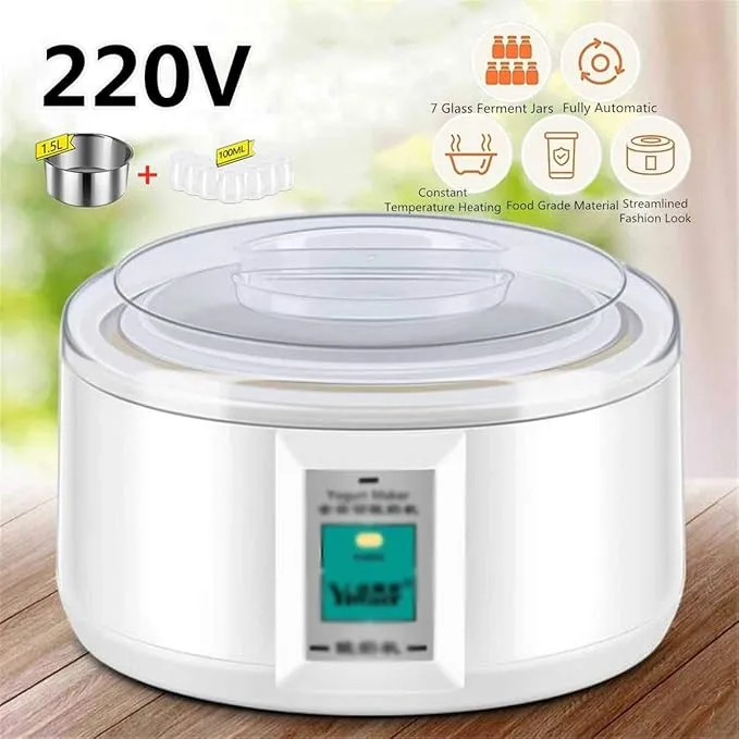 Automatic Yogurt (Doi) Maker Green & Pink ( 1.5 Litre ) | Daraz.com.bd