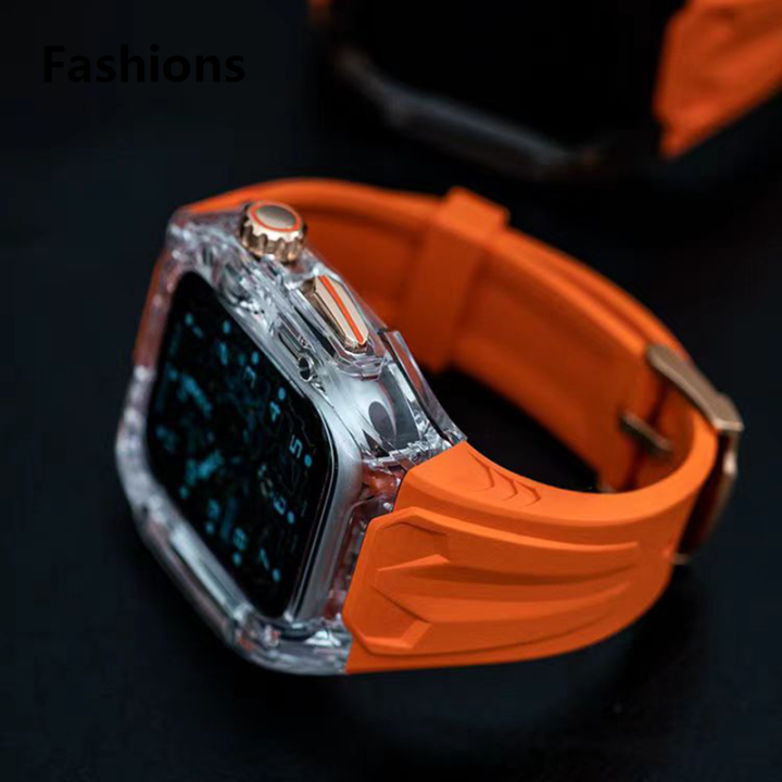 Fashions Transparent Modification Kit For Apple Watch Ultra 9 8 7 49mm ...