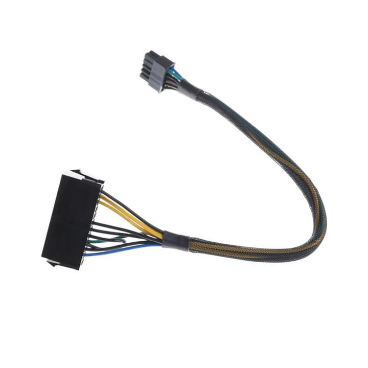 ATX PSU Power Supply Adapter Cable 24 Female To 10 Pin For Lenovo ...